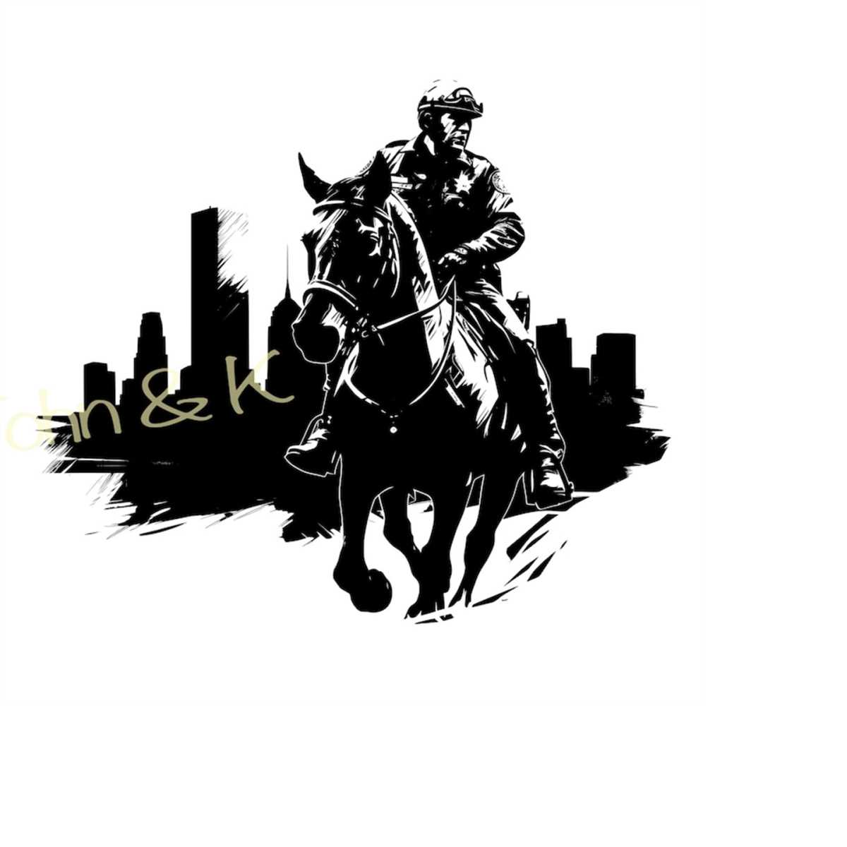 NYPD Svg, NYPD vector, Mounted Police svg, NYPD Clipart, Mou - Inspire ...