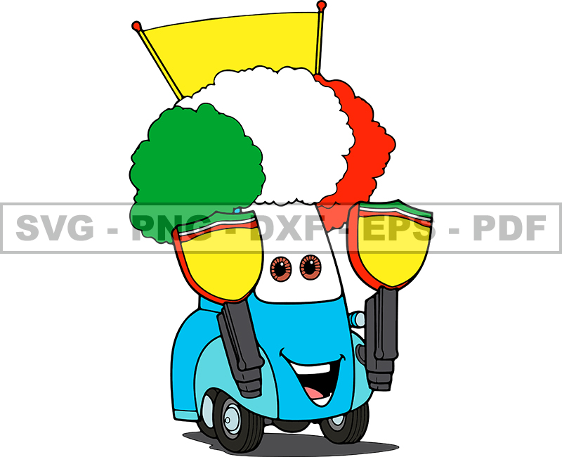 Disney Pixar's Cars png, Cartoon Customs SVG, EPS, PNG, DXF | Inspire ...