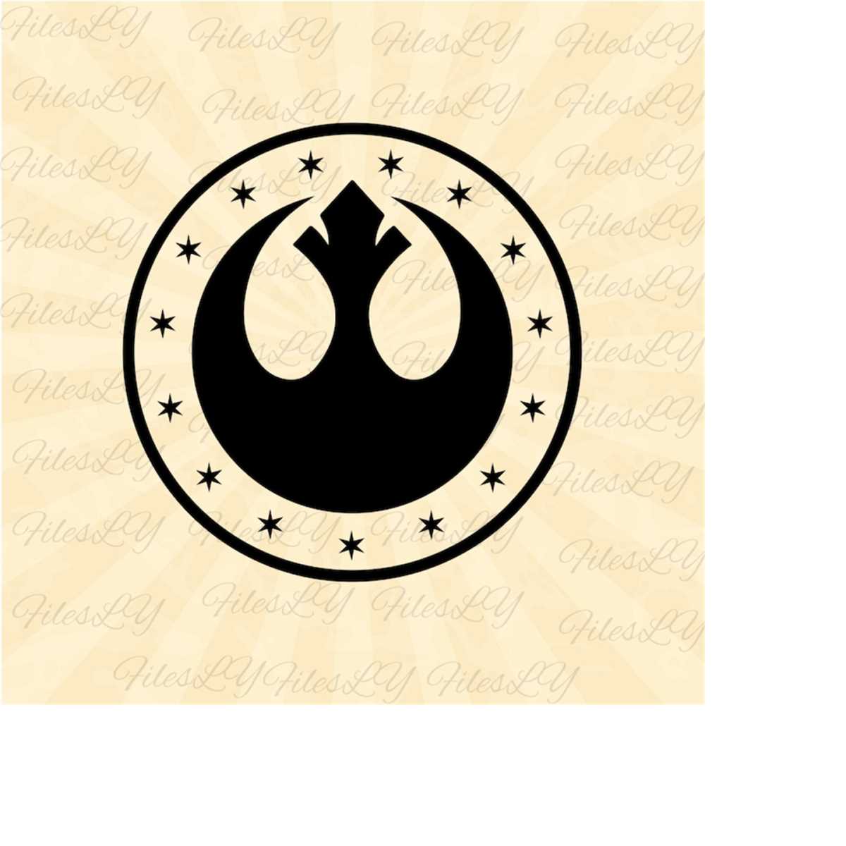 New Republic Symbol Svg, Star wars svg, Vinyl Cut File, Svg - Inspire ...