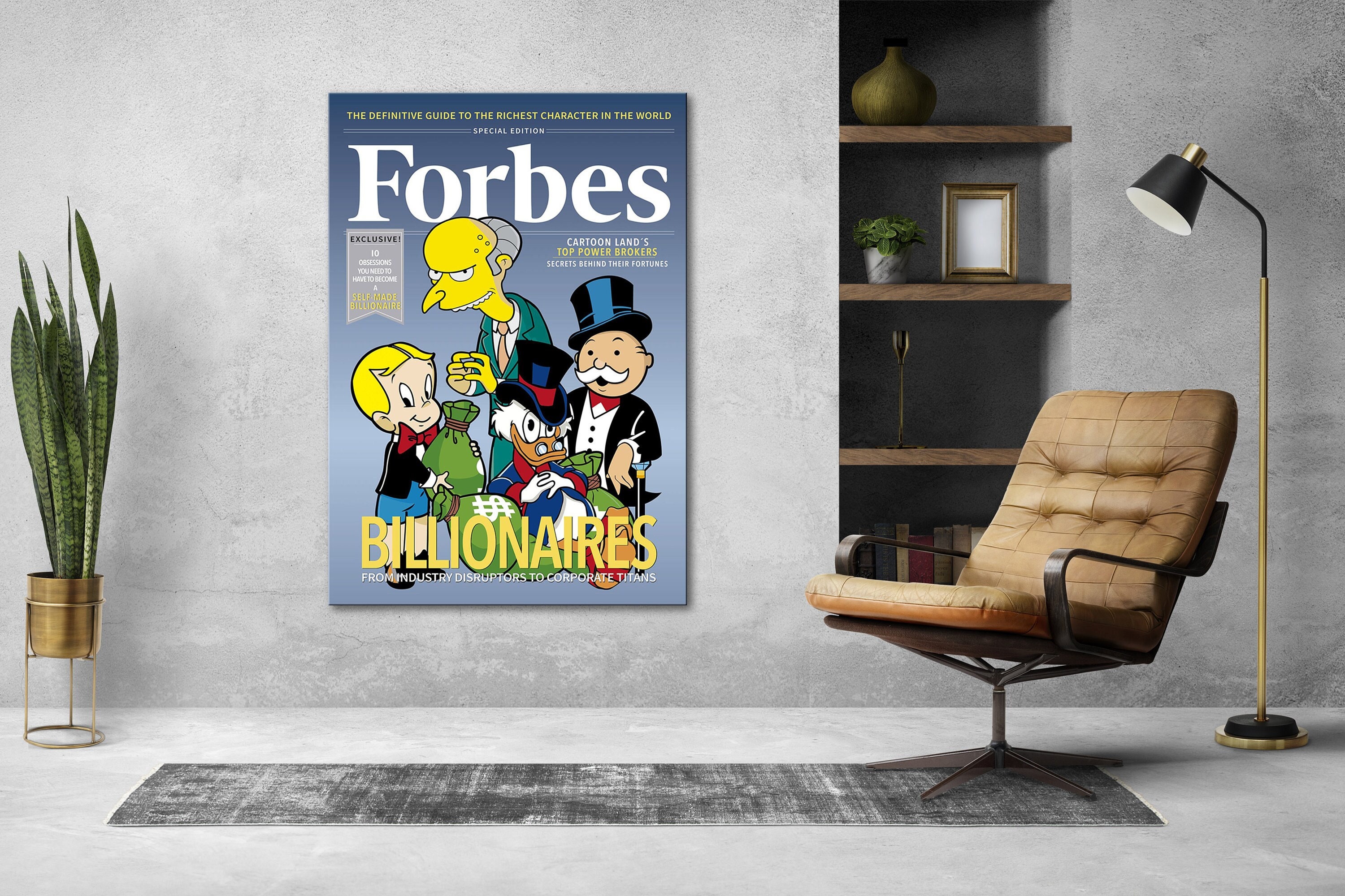 Forbes Magazine Billionaires Mr Monopoly, Richie Rich, Scro | Inspire ...
