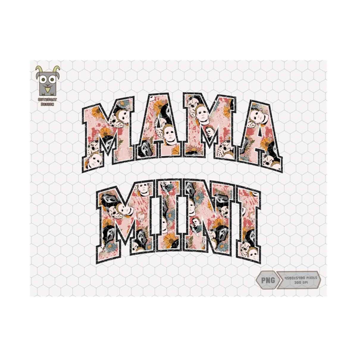 Mama Mini Png, Spooky Mini Png, Spooky mama Png, Matching Ha | Inspire ...