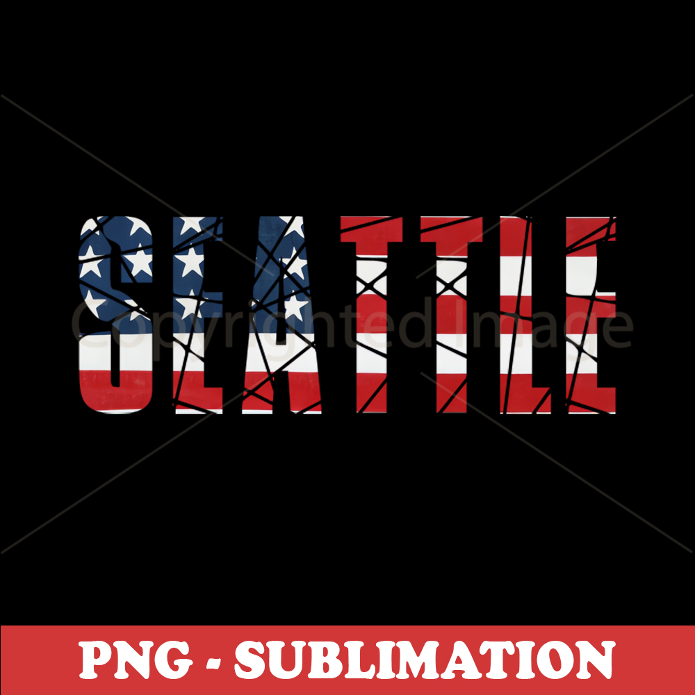 Seattle City Skyline - Stunning PNG Transparent Digital Down - Inspire ...