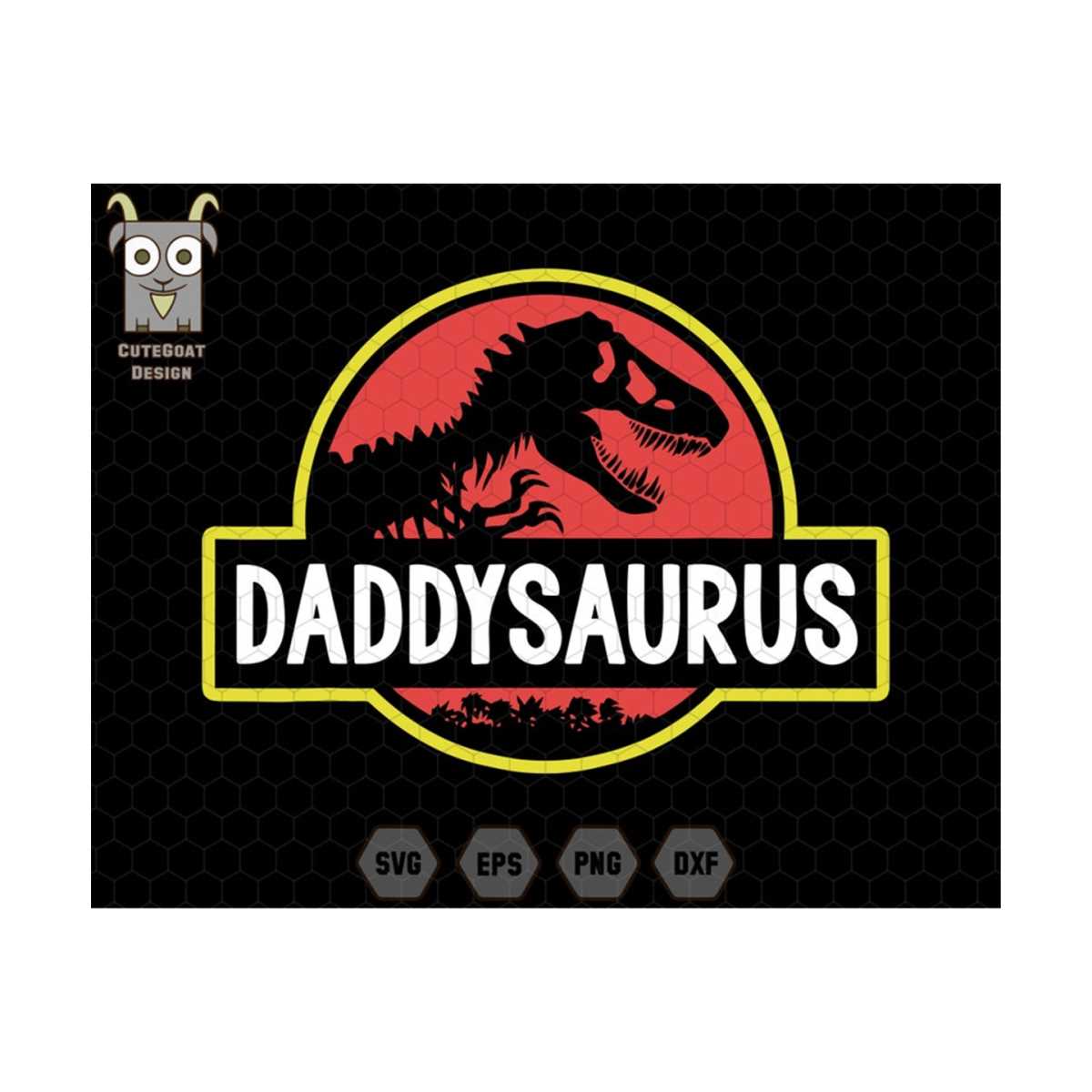 Daddysaurus Svg, Daddy Svg, Dad Dinosaur Svg, Trex Svg, Funn - Inspire ...