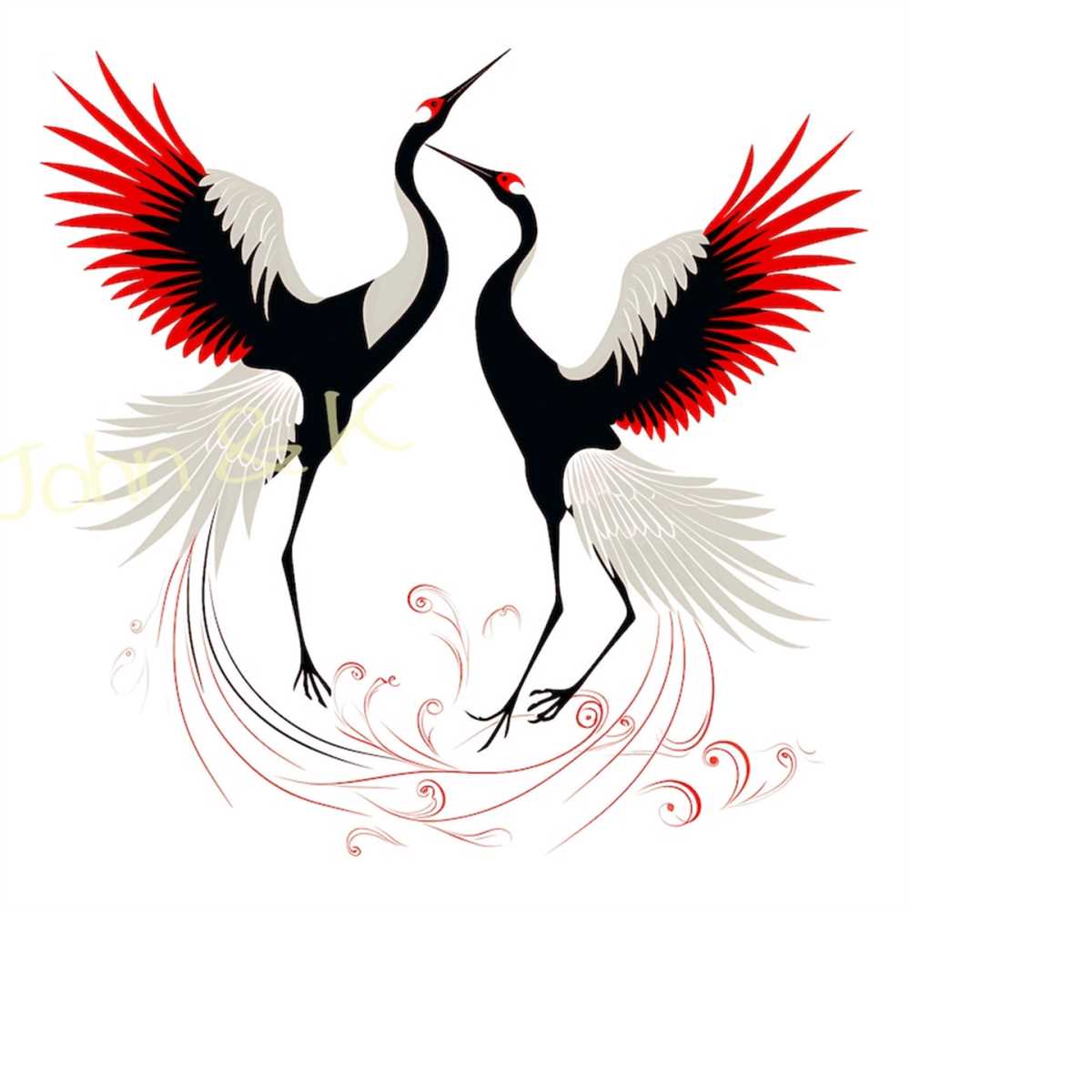 Crane Svg, Crane vector, Elegant Crane svg, Crane Clipart, R - Inspire ...