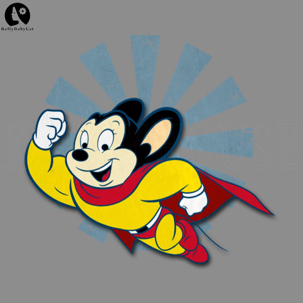 Classic Animation Mighty Funny Gifts Boy Girl, Cartoon PNG | Inspire Uplift