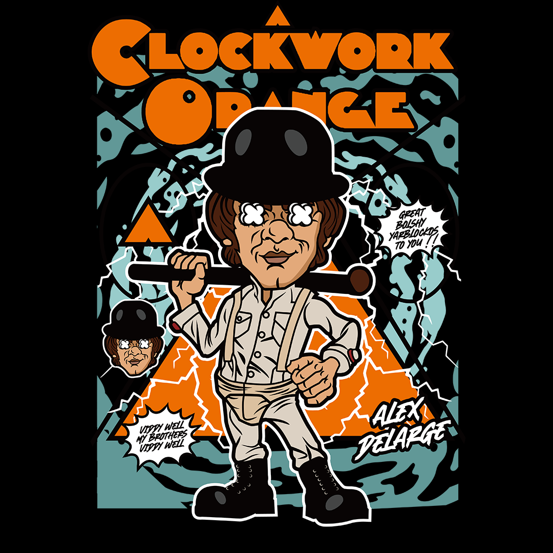 Alex Delarge Clockwork Orange D | Inspire Uplift