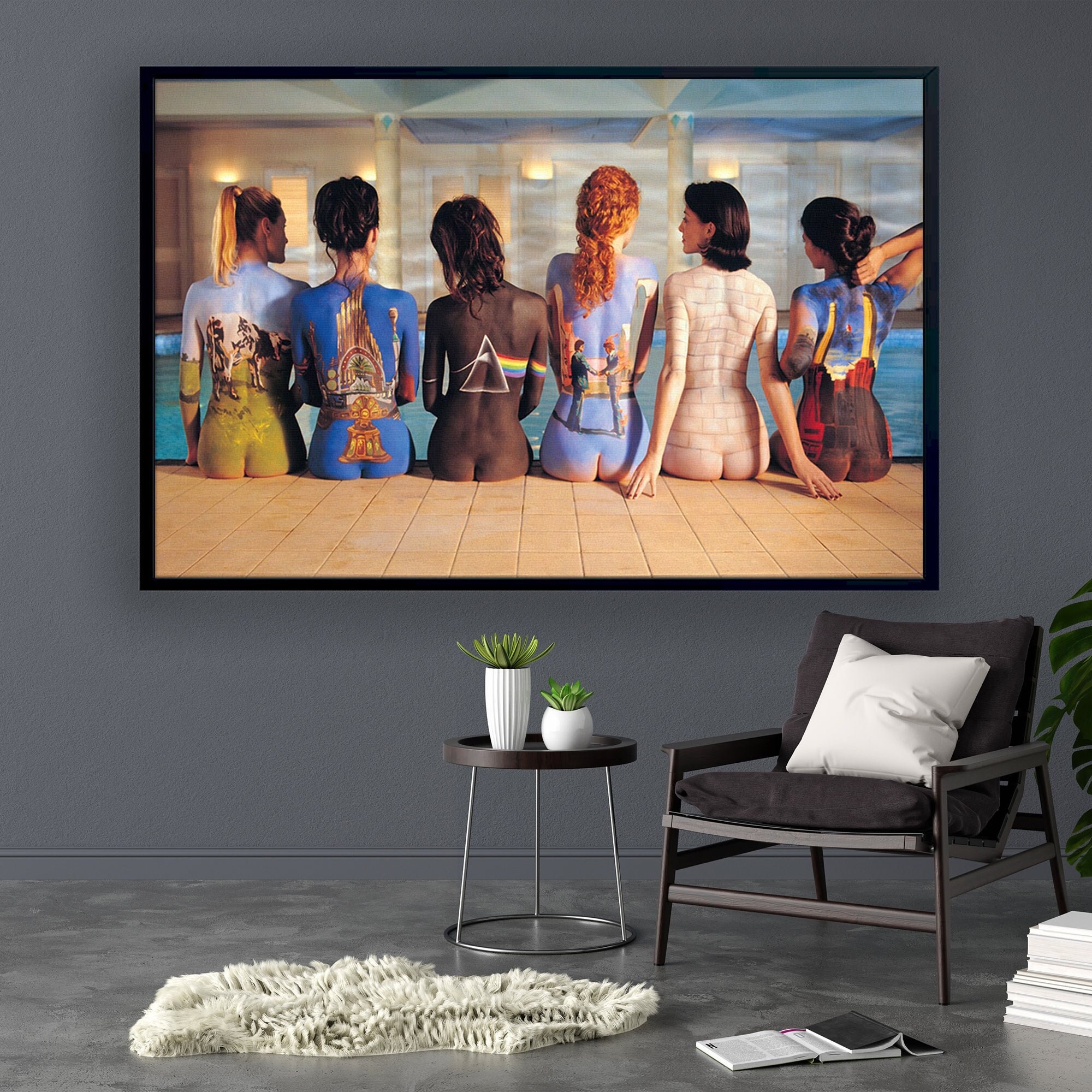 Pink Floyd Canvas Wall Art, Pink Floyd Back Catalogue Home D - Inspire ...