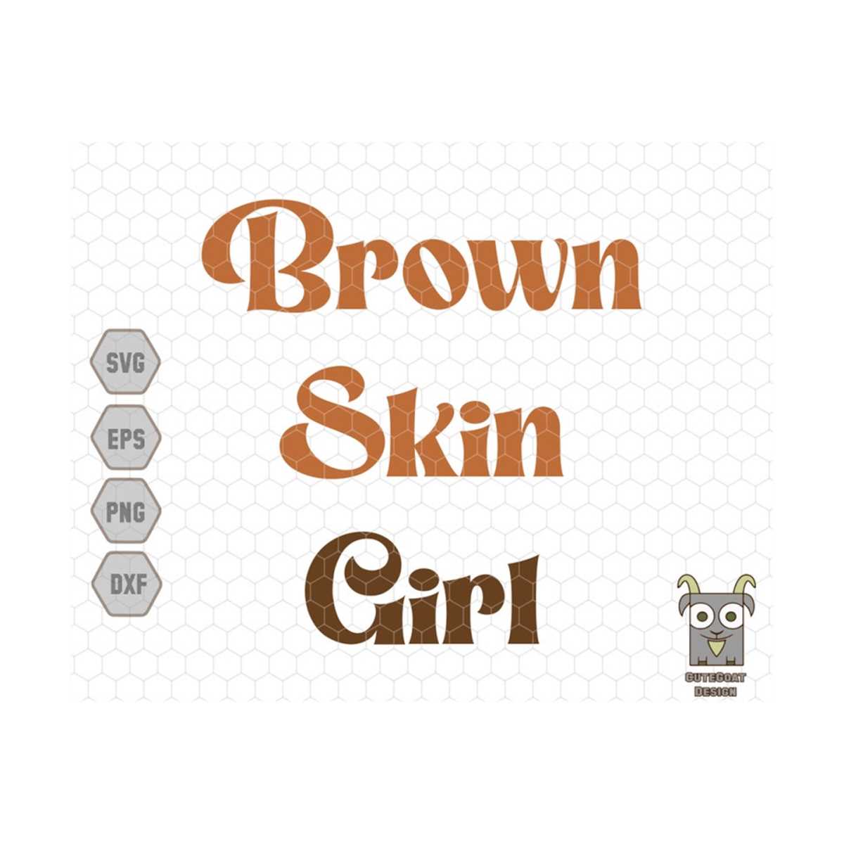 Brown Skin Girl SVG, Afro Woman SVG, Black Girl SVG, Black W | Inspire ...