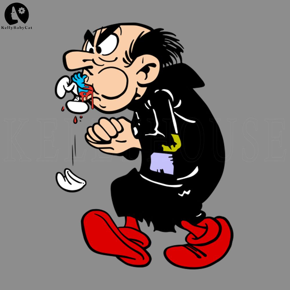 Gargamel Gets A Smurf, Cartoon PNG | Inspire Uplift