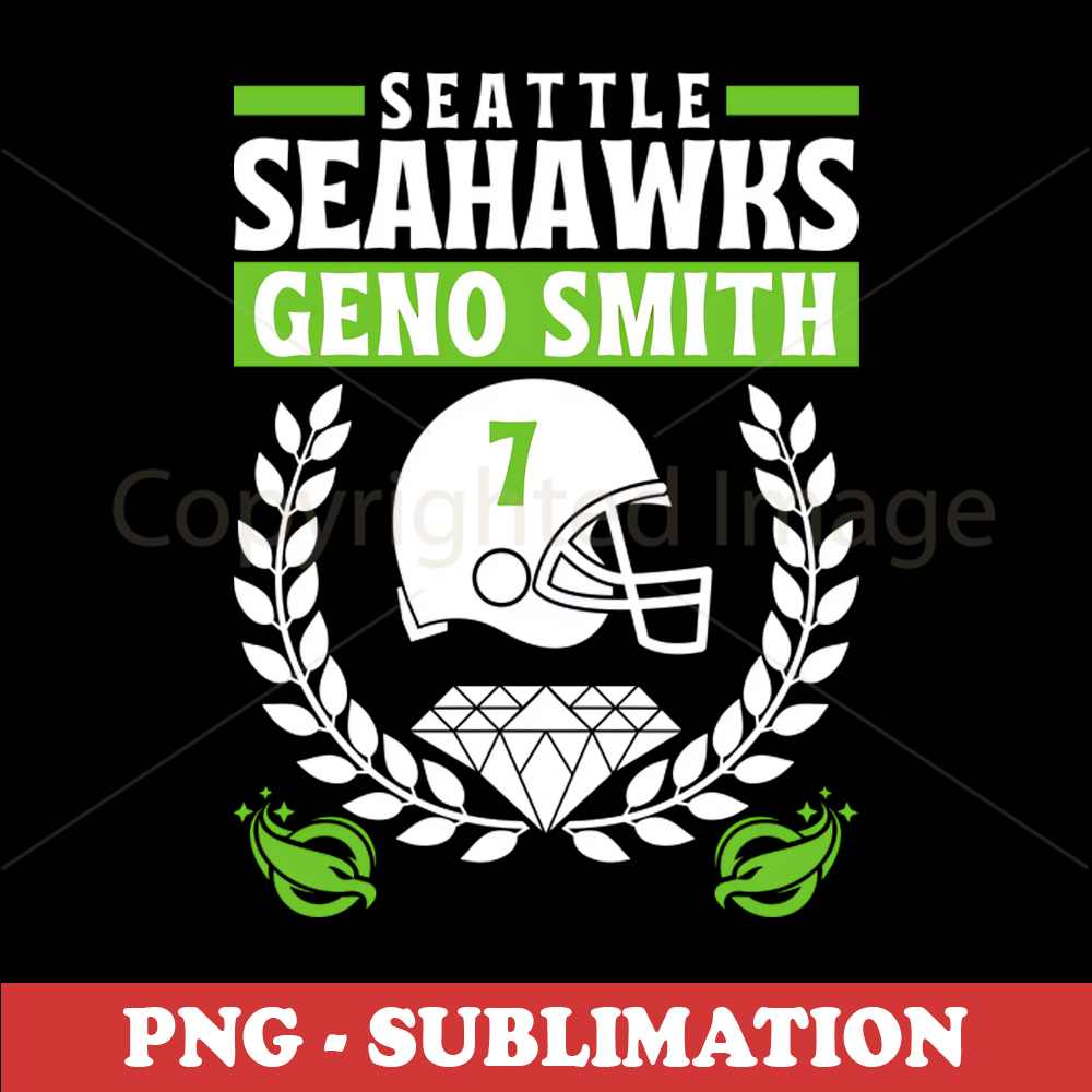 Seattle Seahawks Sublimation PNG Digital Download - Geno Smi - Inspire ...