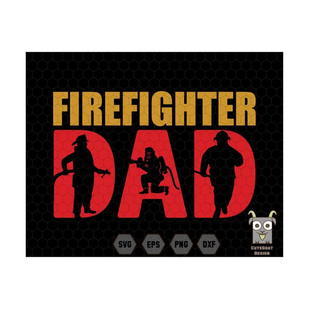 Firefighter Dad Svg, Firefighter Svg, Fireman Svg, Dad Svg, | Inspire ...