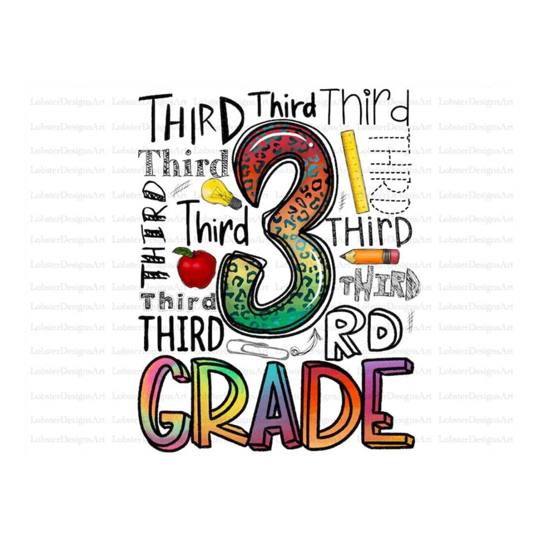 Third Grade Teacher png, 3rd Grade Teacher Clipart, PNG file - Inspire ...