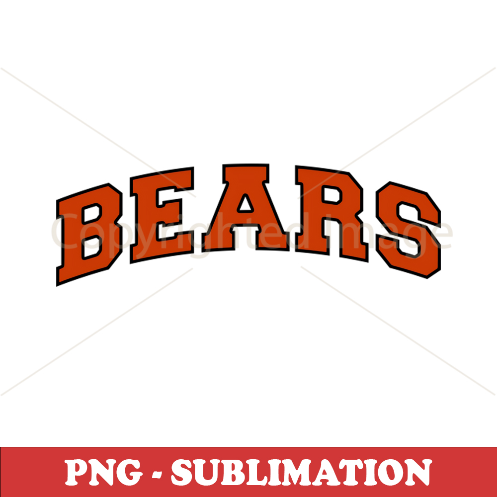 Chicago Bears Logo - High-Quality Sublimation File - Perfect | Inspire ...