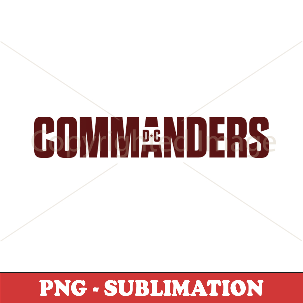DC Commanders - High-Quality Sublimation Digital Download - - Inspire ...