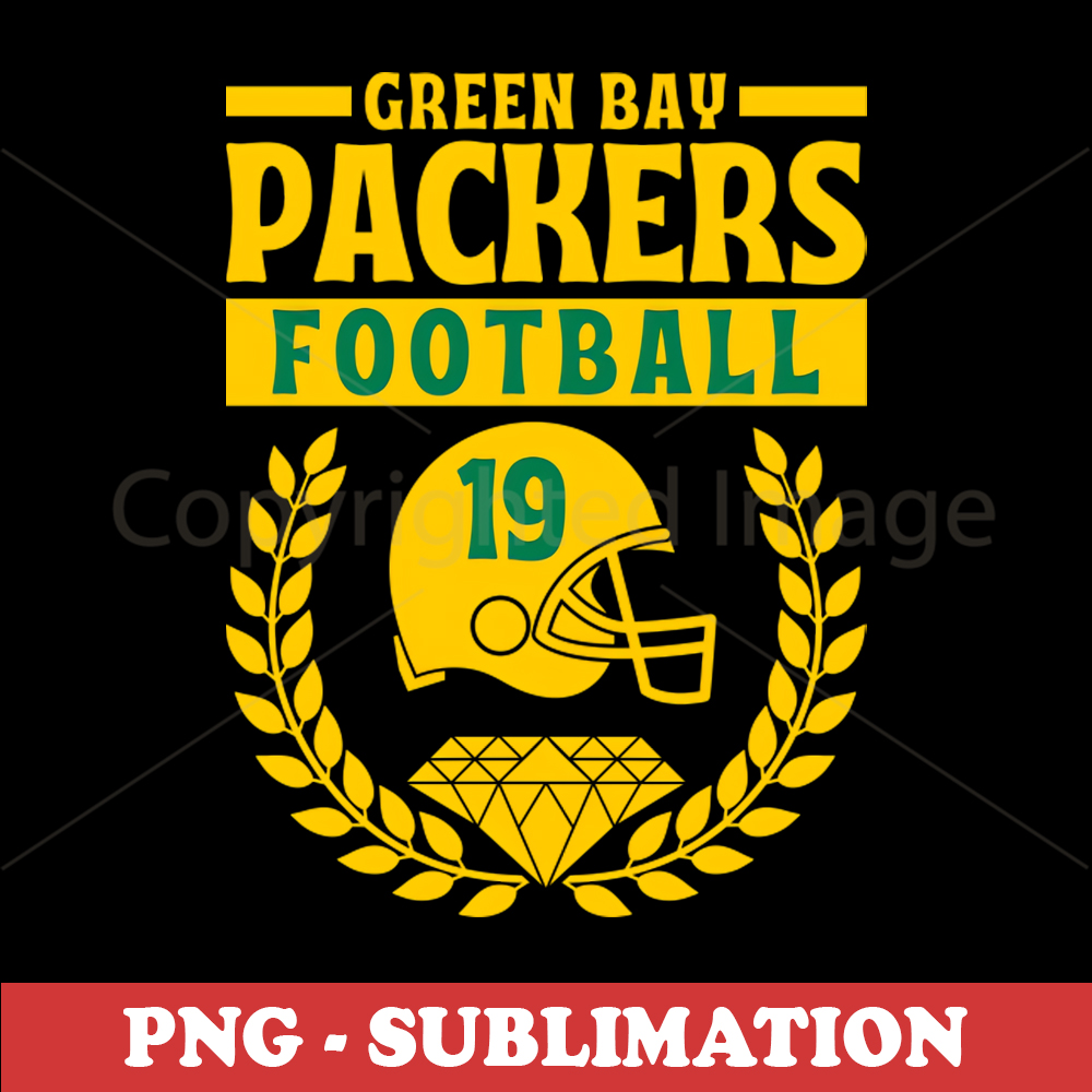 Green Bay Packers Logo - Vintage 1919 - High-Quality Sublima | Inspire ...
