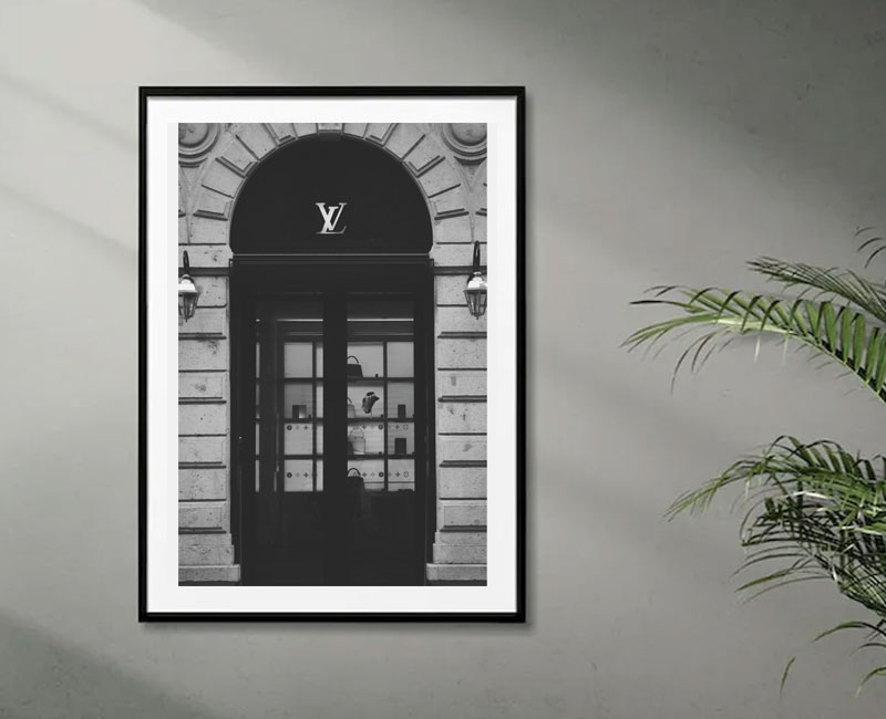 Luxury Brands Digital Poster, Trendy Printable With Logo, Fa | Inspire ...