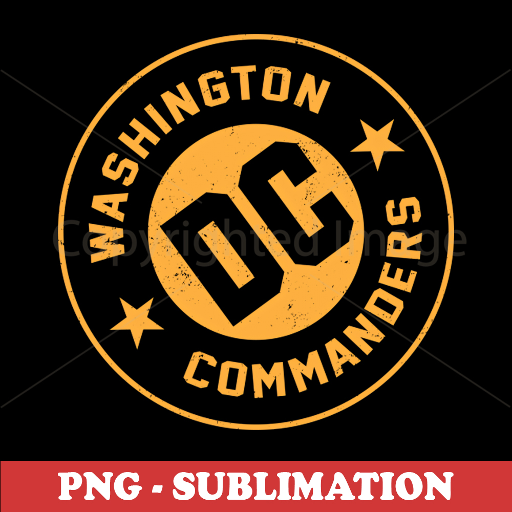 Washington DC Commanders 2 - Football Sublimation File - Hig | Inspire ...