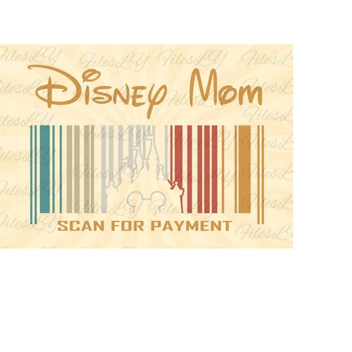 DisneyMom SVG, Scan For Payment SVG, Mouse Family Trip SVG, - Inspire ...