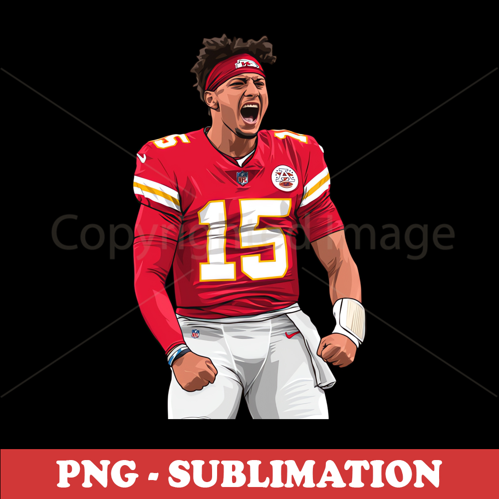 Patrick Mahomes - Sublimation PNG - Bring the MVP to Your De | Inspire ...