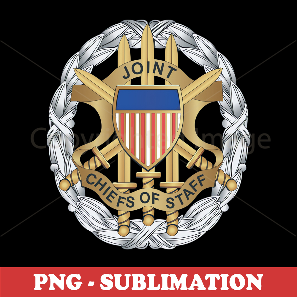 Joint Chiefs of Staff Service Badge - Transparent Sublimatio | Inspire ...