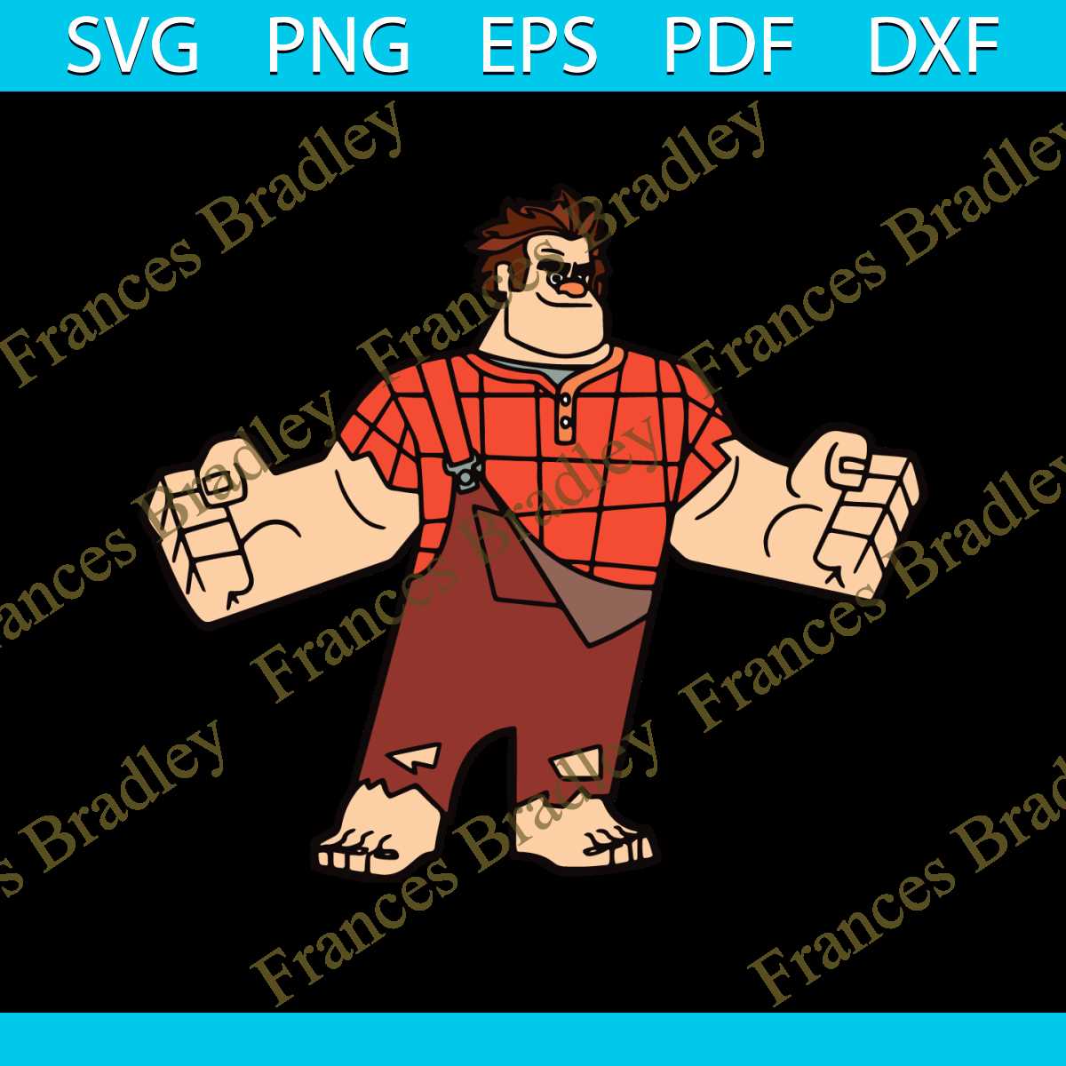 Ralph Vector SVG, WreckIt Ralph SVG, Disneyland Ears clipart | Inspire ...