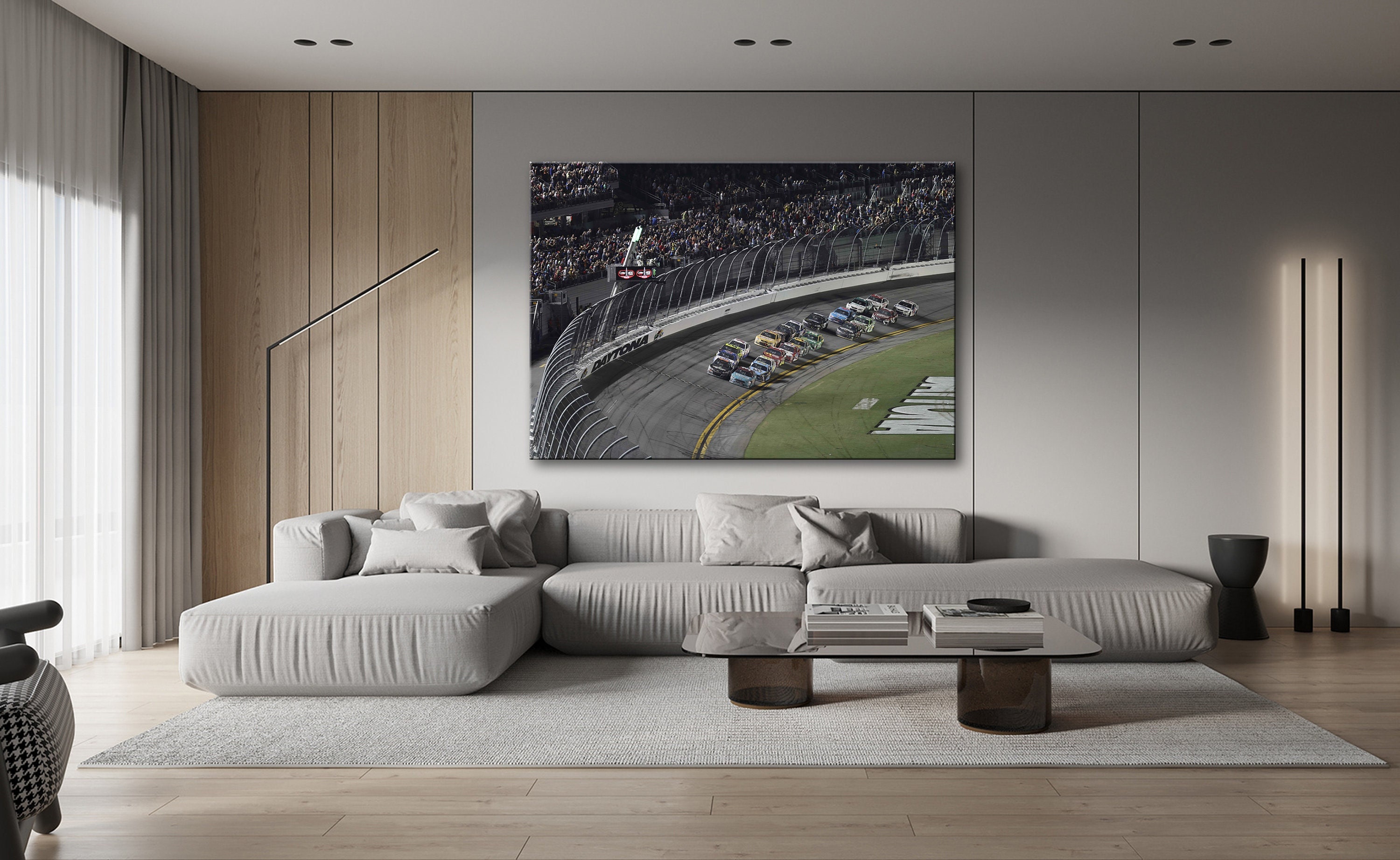 Nascar Race Track, Daytona International Speedway Canvas Pri - Inspire ...