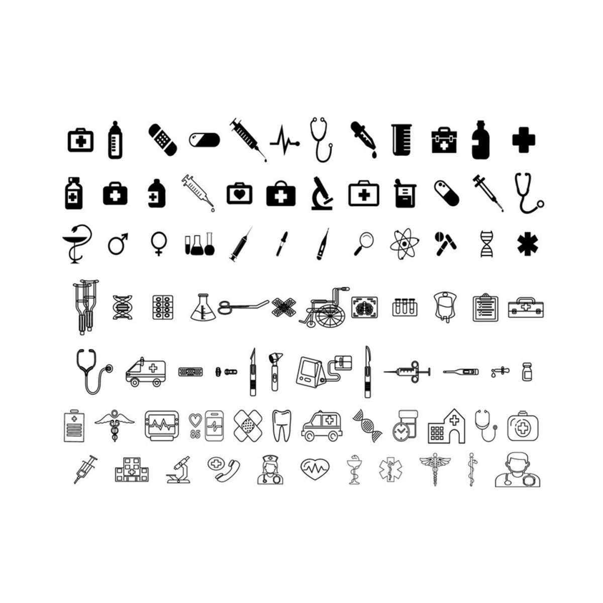 medical icons svg - Inspire Uplift