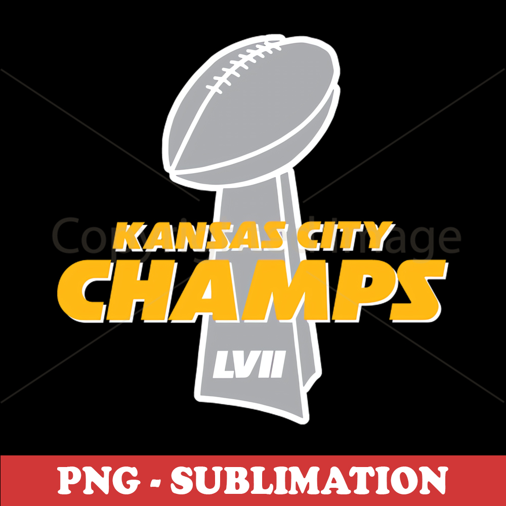 Kansas City Champs LVII Trophy - High-Resolution Sublimation | Inspire ...