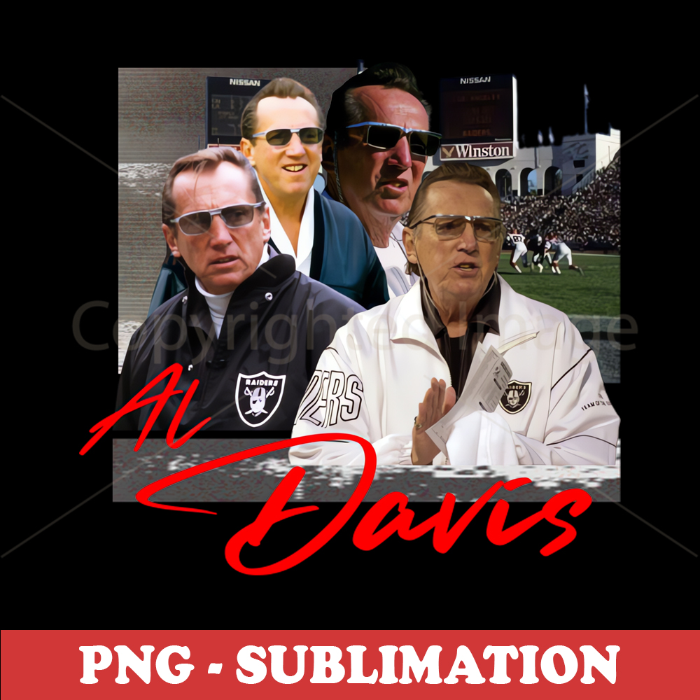 Football Jersey - Al Davis Portrait - High-Quality Sublimati | Inspire ...
