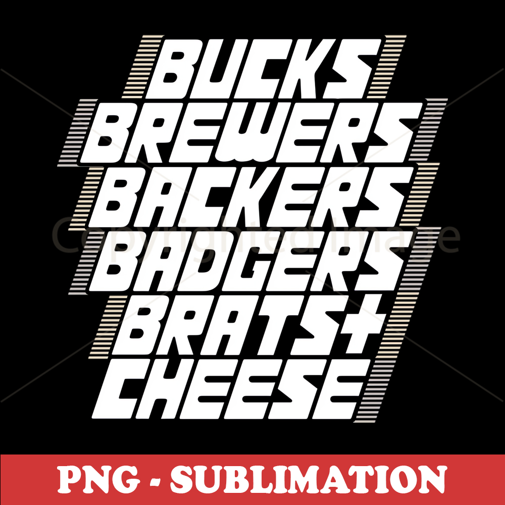 Wisconsin Sports Logo - High-Quality Sublimation PNG - Show | Inspire ...