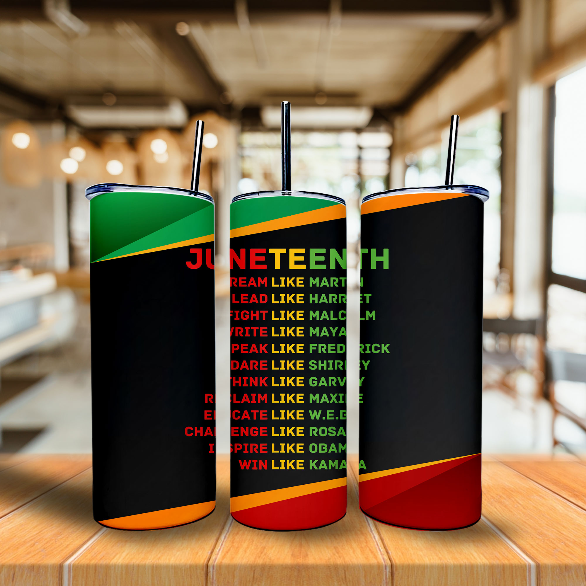 Juneteenth designs Tumbler Wrap 36 | Inspire Uplift