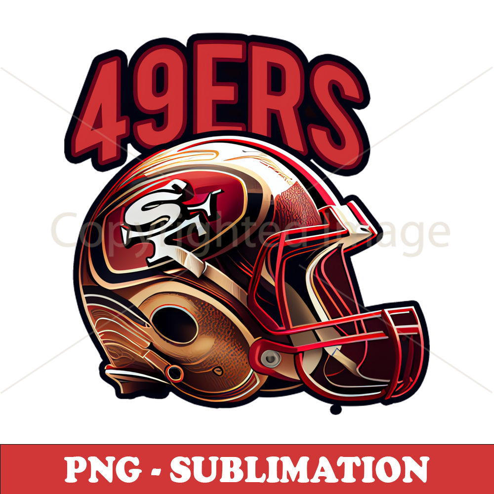 San Francisco 49ers Sublimation Design - Football Pride - In | Inspire ...