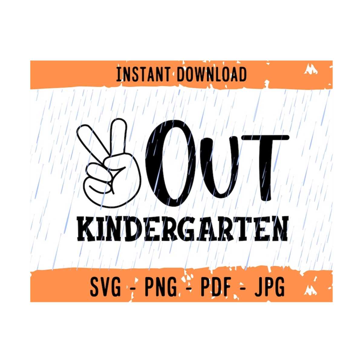 Out Kindergarten SVG, Out Kindergarten Cut File, Out Kinderg - Inspire ...