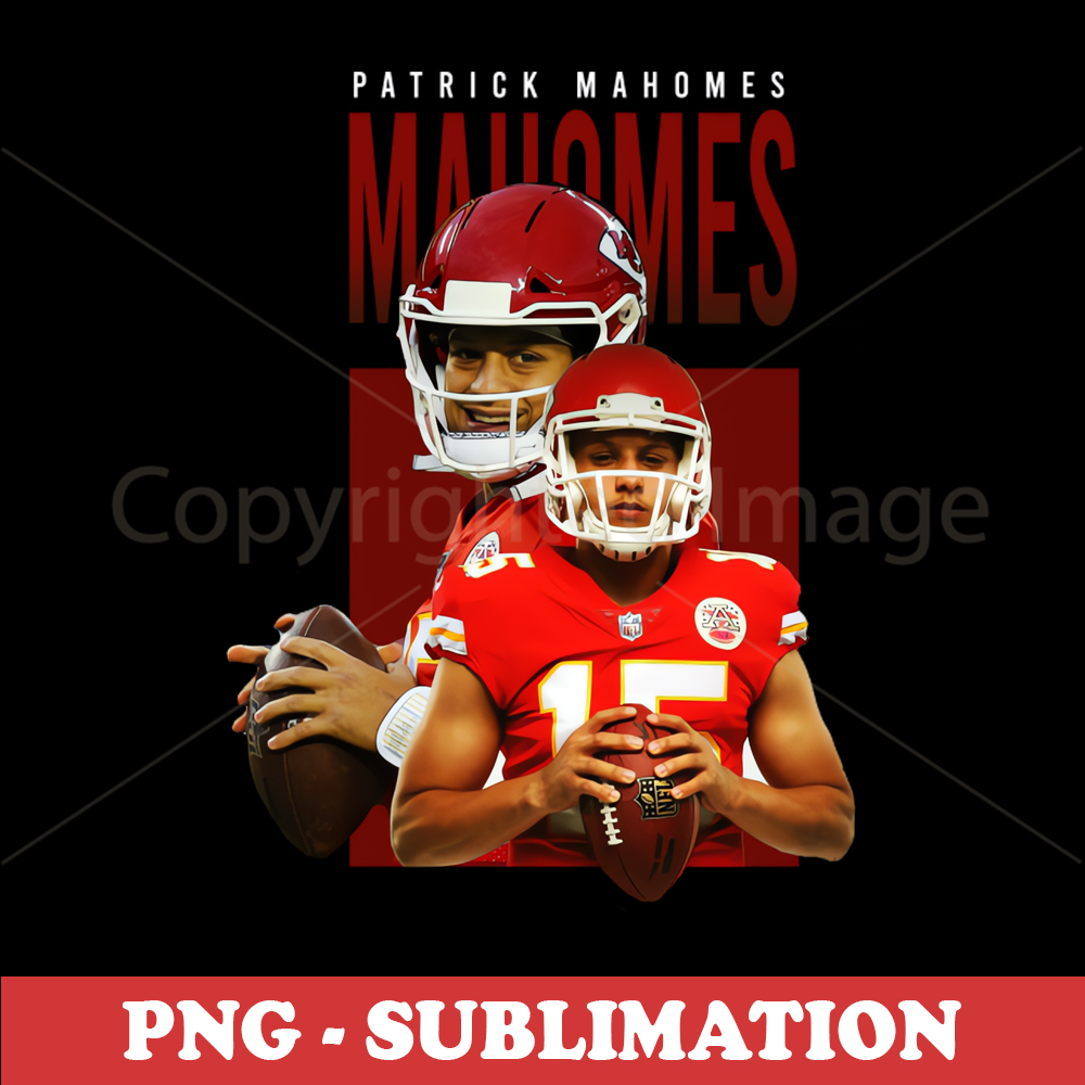 Patrick Mahomes - Vintage Bootleg - PNG Sublimation File | Inspire Uplift