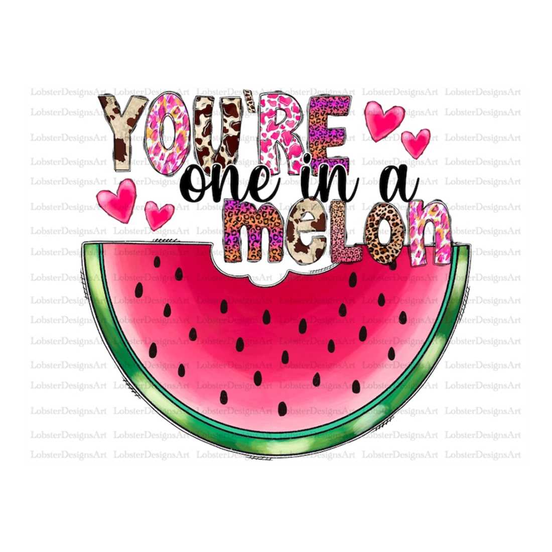 You're One In a Melon Png, Xoxo Design, Heart, Watermelon, V | Inspire ...