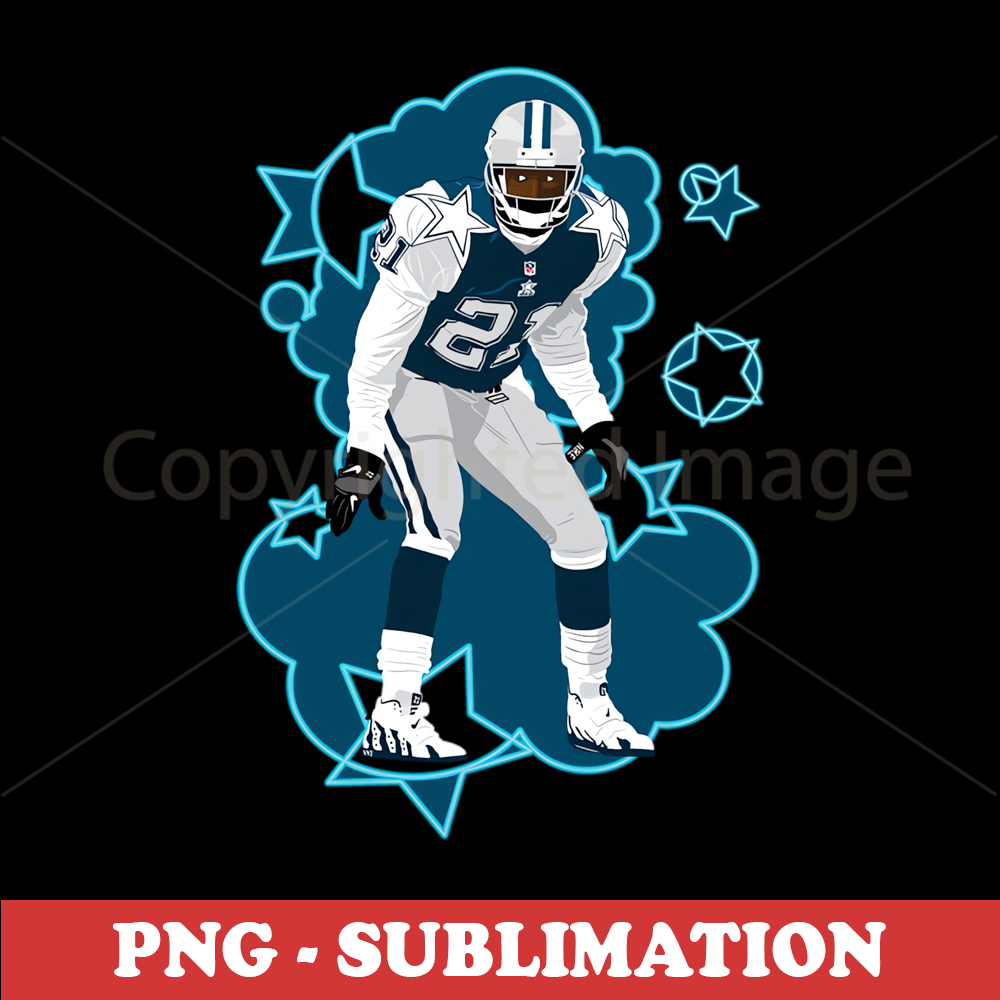 Deion Sanders PNG Transparent Digital Download File - High-Q | Inspire ...