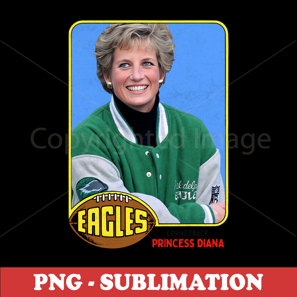 Princess Diana - Retro Football Card Design - Timeless Tribu | Inspire ...
