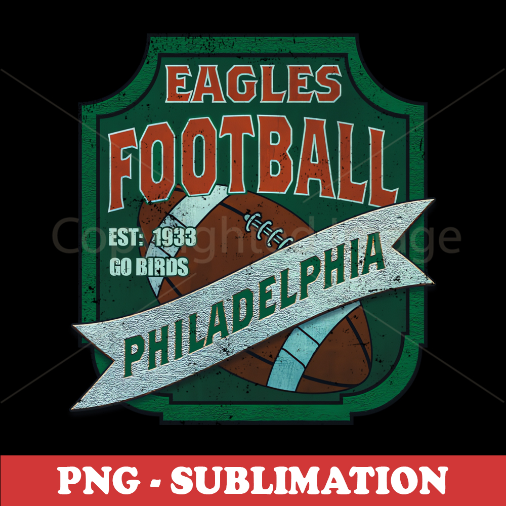 Philadelphia Eagles Football Sublimation File - Go Birds Tra | Inspire ...