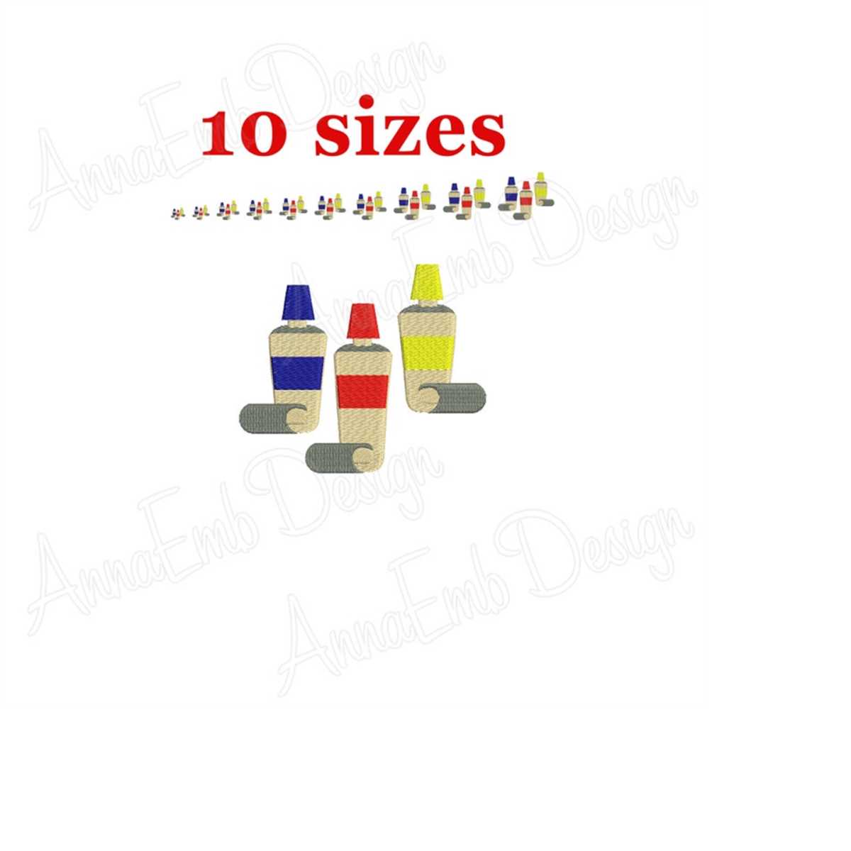 Paint Embroidery Design. Paint Silhouette Embroidery. Paint - Inspire ...