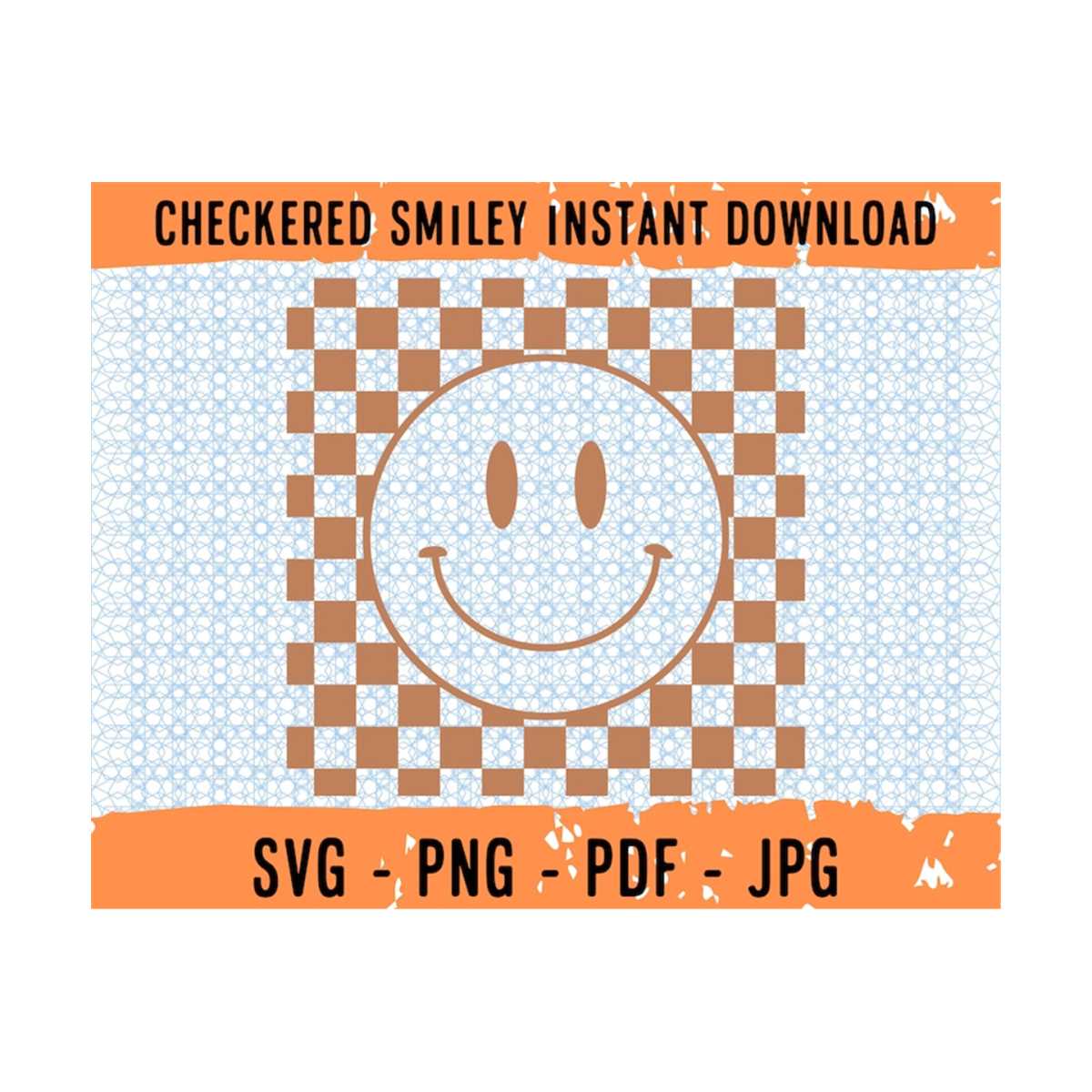 Checkered Smile Face svg, Funny Smile svg, Smile png, Smilin | Inspire ...