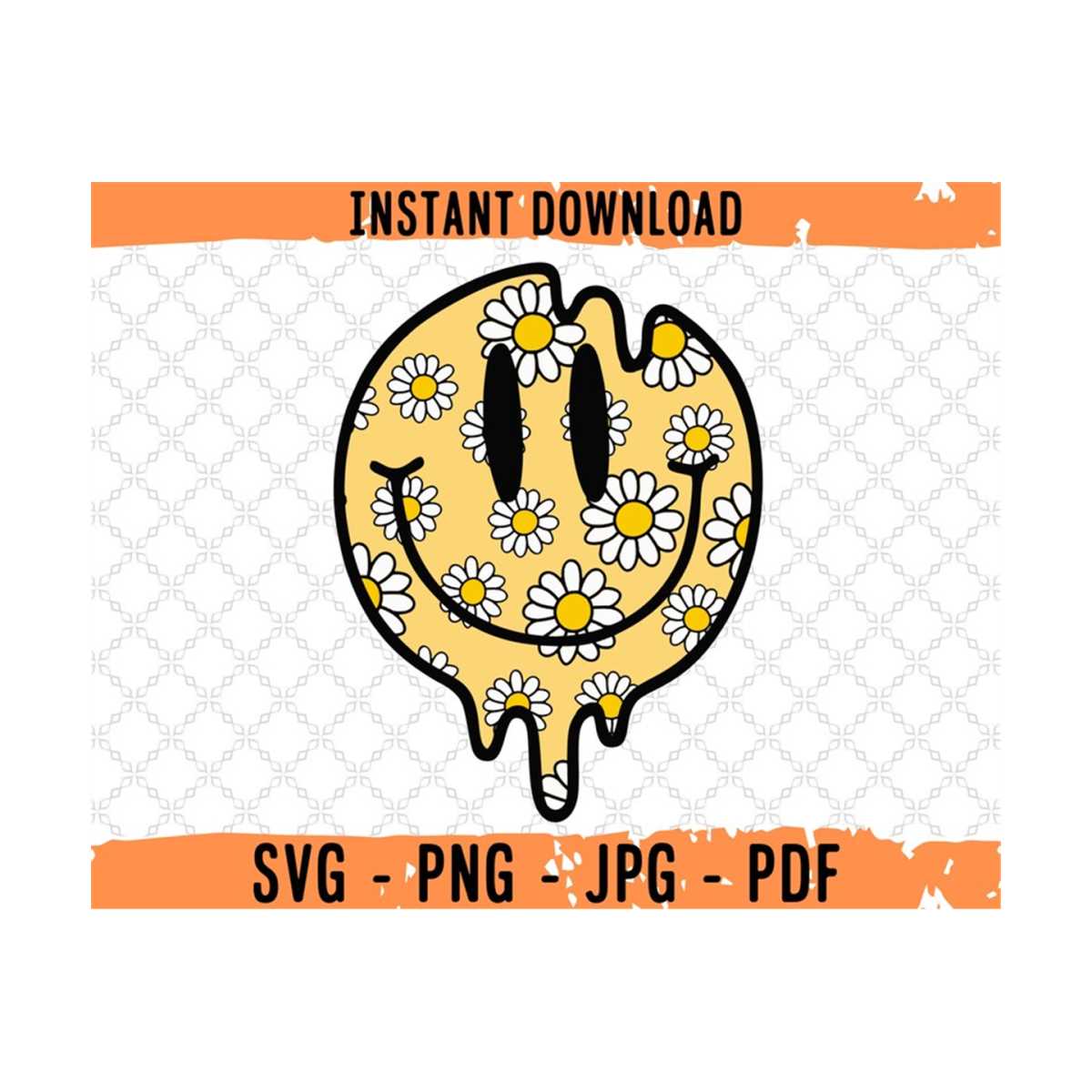 Yellow Smile Face SVG, Smile Face Png, Retro PNG, Retro Svg, | Inspire ...