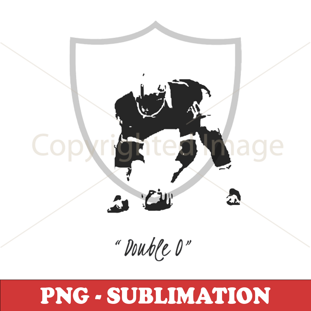Double 0 - Jim Otto - Elevate Your Sublimation Designs with | Inspire ...