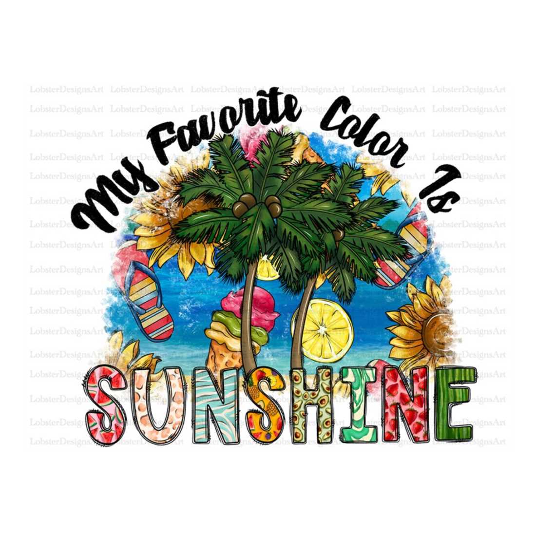 My favorite color is sunshine Png, Summer Png, sunshine, Sum - Inspire ...