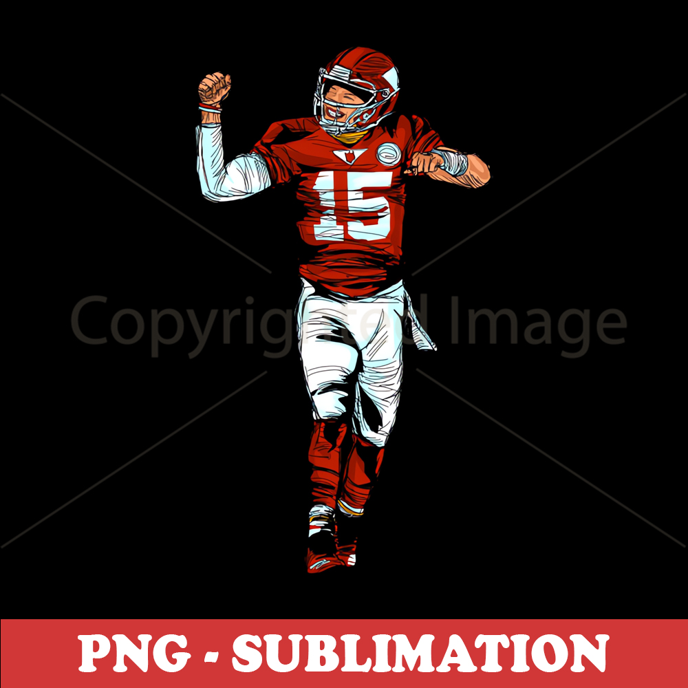 Patrick Mahomes Design - PNG Digital Download File - Perfect - Inspire ...