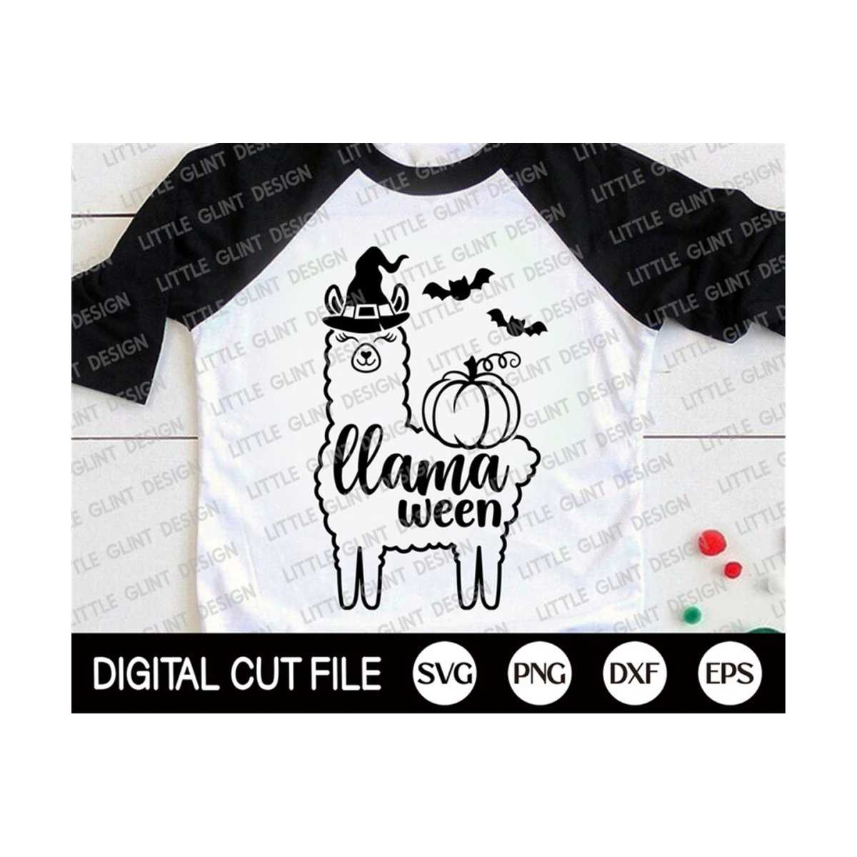 Llamaween Svg, Halloween Svg, Llama Clip Art, Halloween Shir | Inspire ...