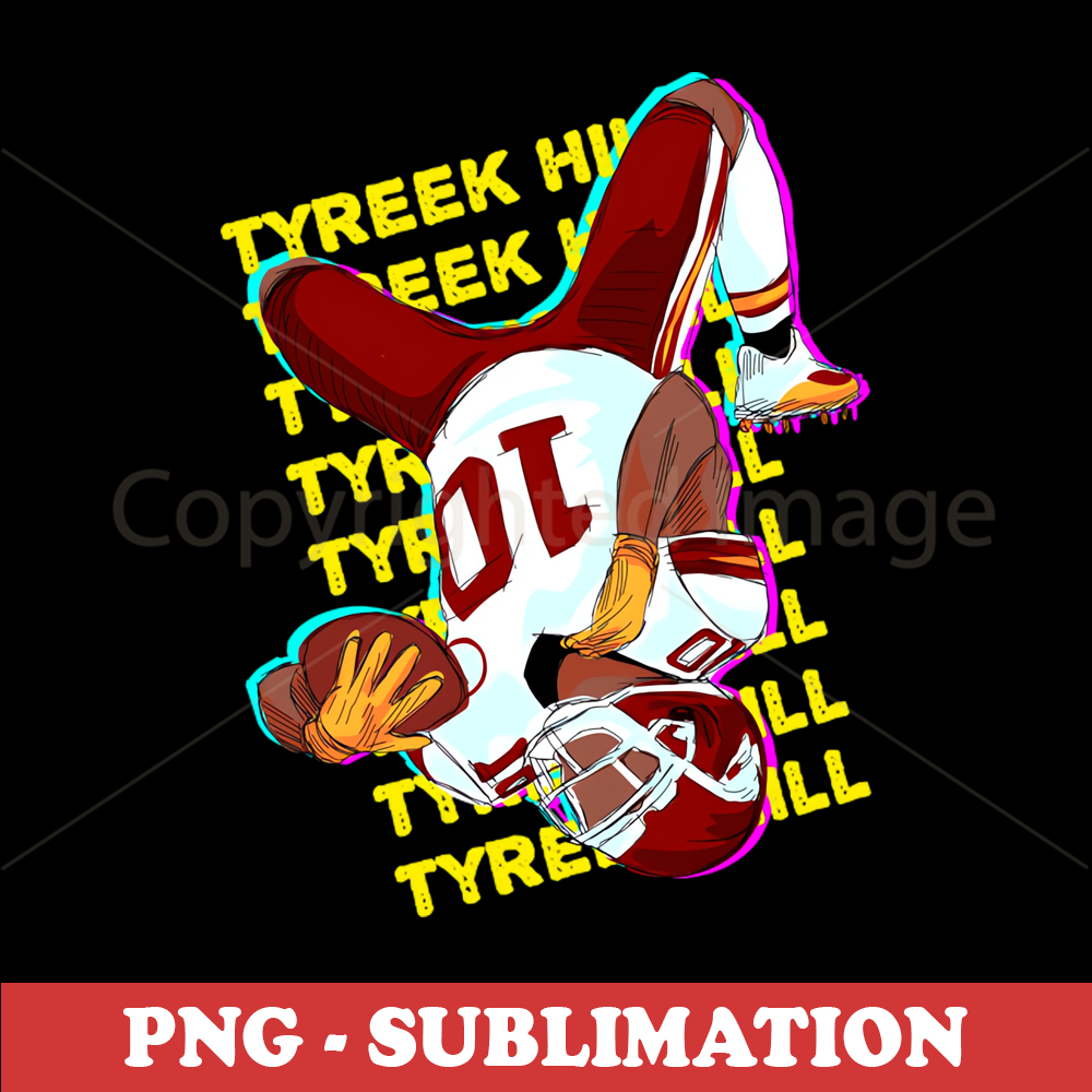 Tyreek Hill Sublimation PNG - High-Definition Download for V | Inspire ...