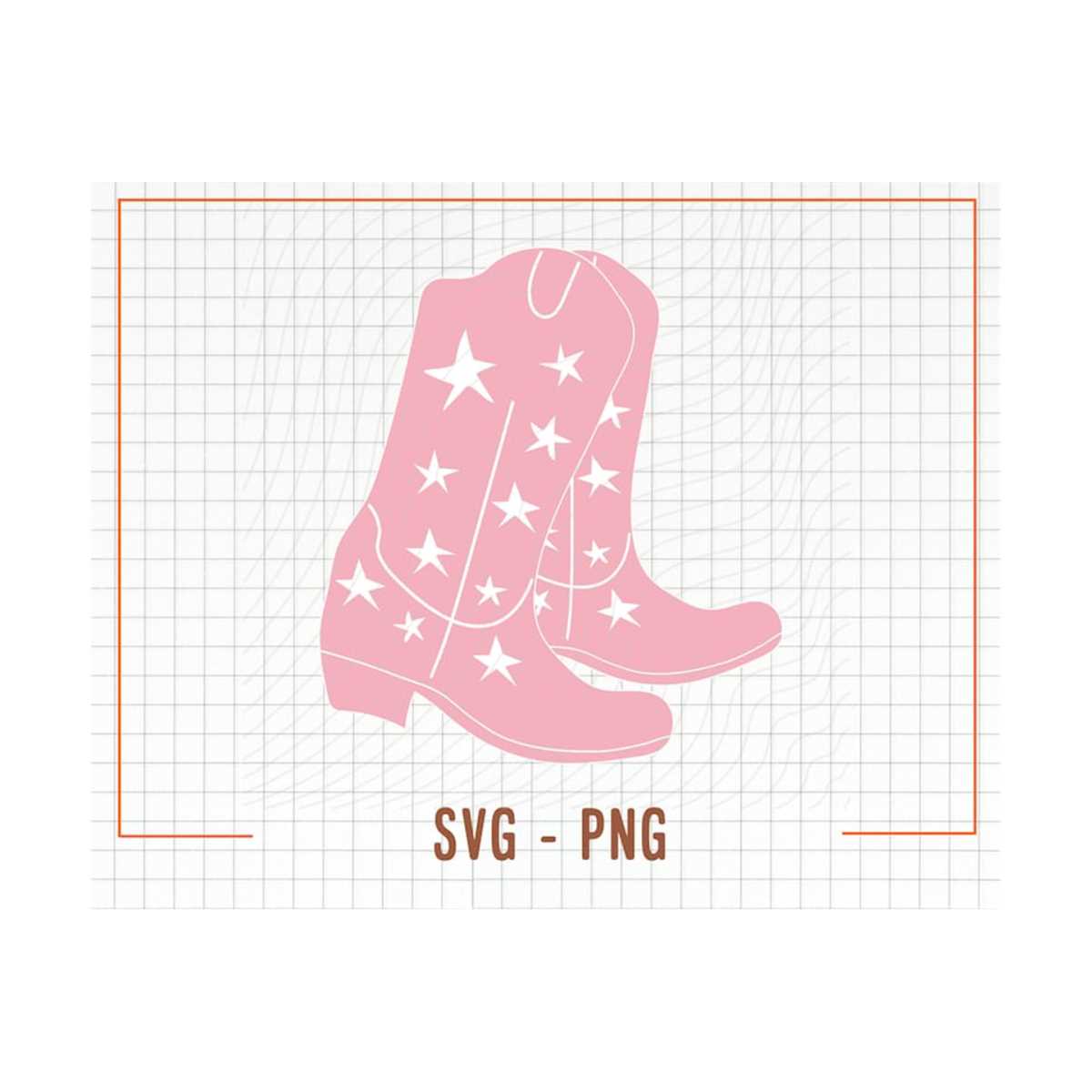 Cowboy Boot Svg, Png, Cowgirl Boot Svg, Png, Space Cowgirl B - Inspire ...