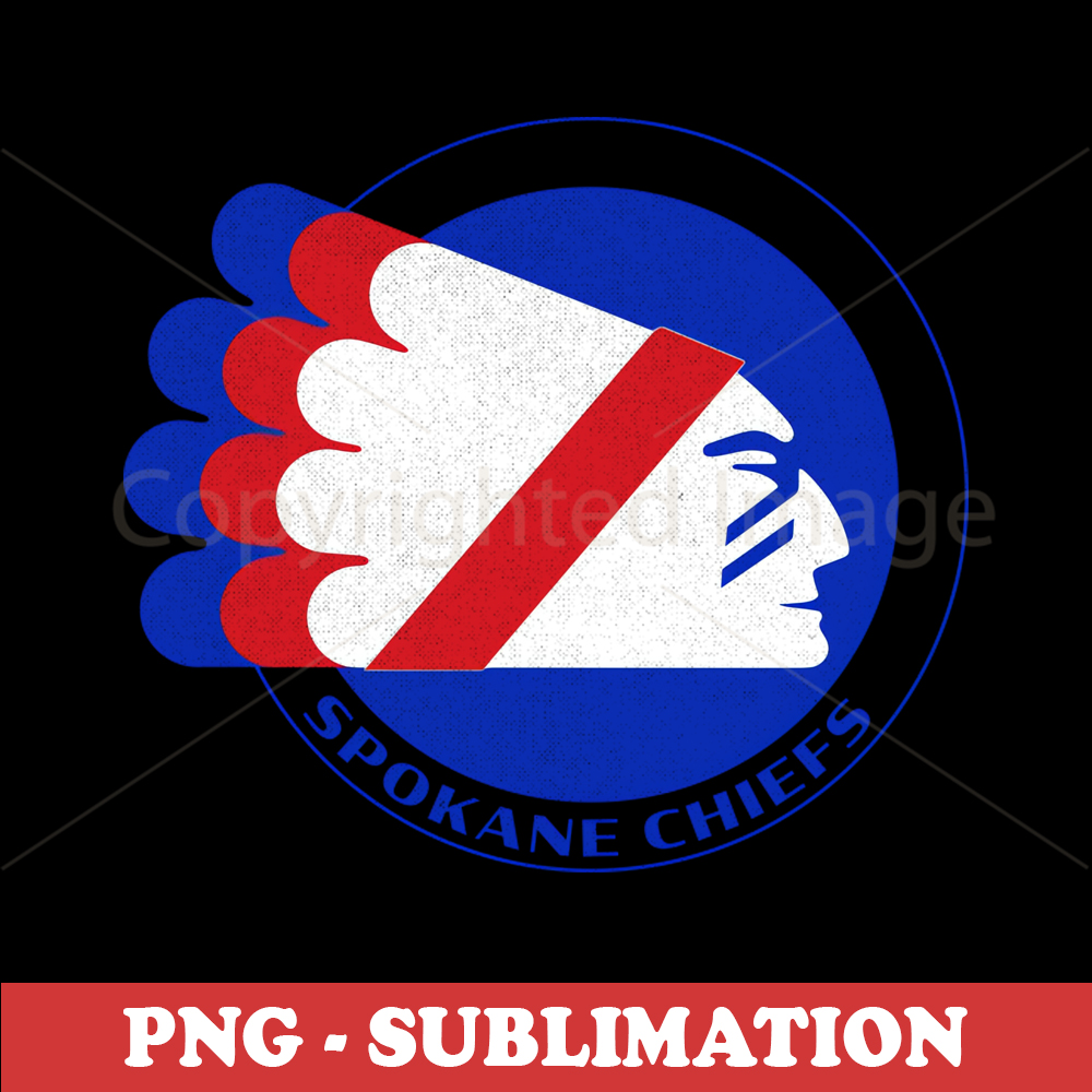 Spokane Chiefs WIHL Hockey 1982 - Vintage PNG Sublimation Fi | Inspire ...