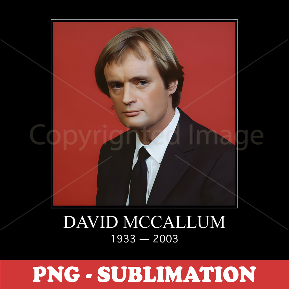David McCallum Tribute - Transparent Digital Download - Comm | Inspire ...