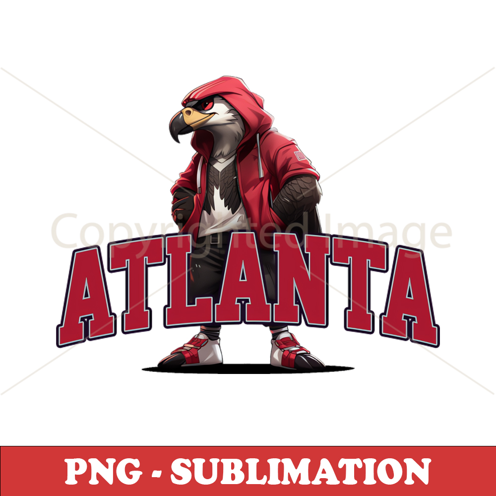 Atlanta Football - Hype Beast Mascot - Vibrantly Transparent | Inspire ...